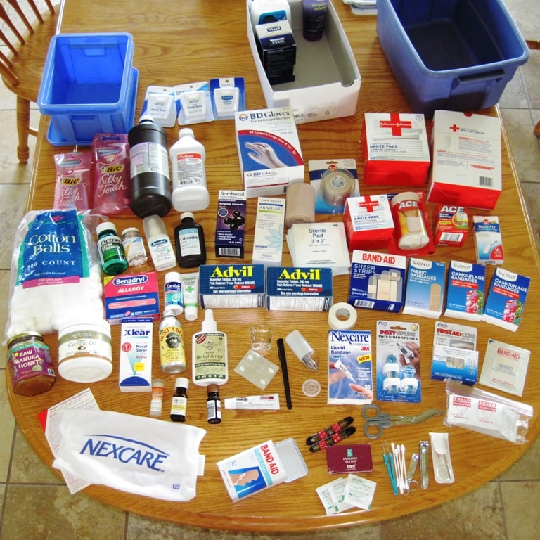 Preparedness First Aid And Medical Supplies For Emergencies
