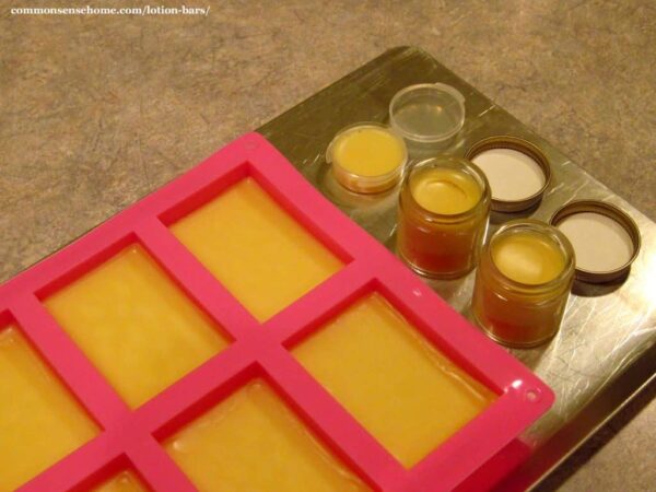 Easy 3-Ingredient Beeswax Lotion Bar Recipe (Non Greasy)