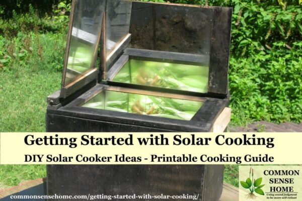 Getting Started with Solar Cooking - DIY Solar Cooker Ideas