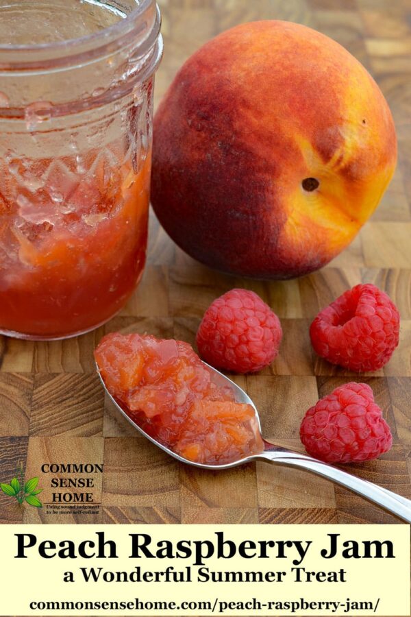 Peach Raspberry Jam - "Blushing" Peach Jam