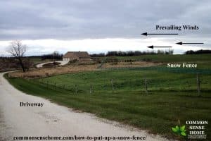 How to Put Up a Snow Fence (With Photos and Video)