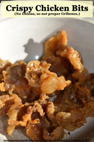 Schmaltz - How to Render Chicken Fat, and What to Do With It