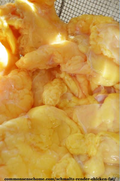 Schmaltz - How to Render Chicken Fat, and What to Do With It