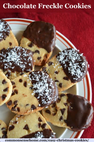 Easy Christmas Cookies - One Dough, Three Different Cookies