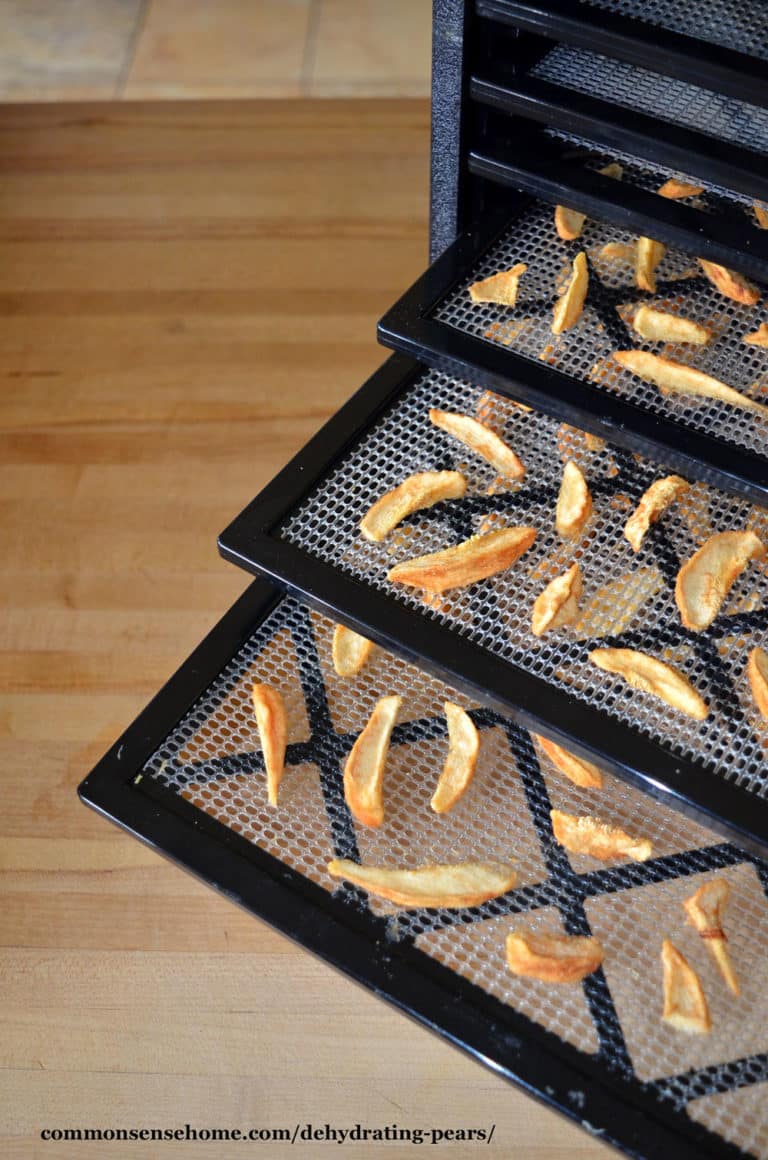 Dehydrating Pears (With Tips for Prep and Storage)