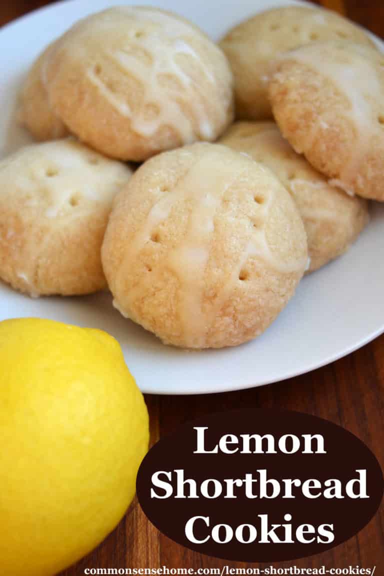 Easy Lemon Shortbread Cookies (No Chilling Required)