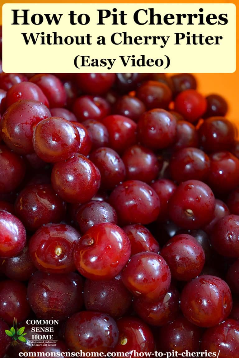 How to Pit Cherries Without a Cherry Pitter (Easy Video)