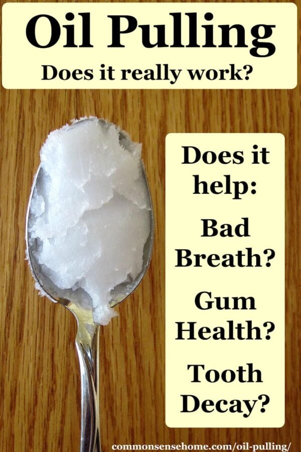 Oil Pulling - Does it really work? (Plus How to Do It)