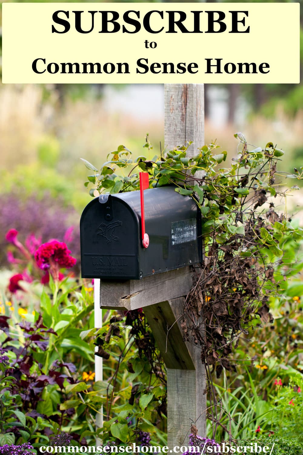 Subscribe to Common Sense Home - Like a Note from a Friend