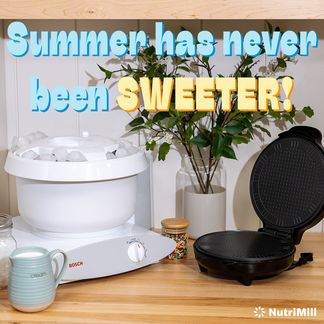 Nutrimill Artiste Mixer Review (with Ice Cream Bundle)