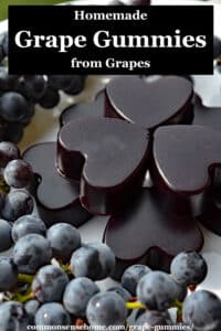 Grape Gummies Made with Juice (Easy Recipe)