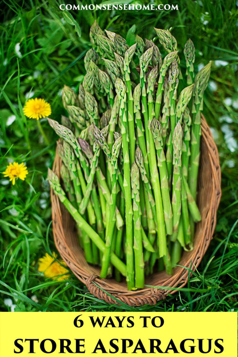 How to Store Asparagus in the Refrigerator & Long Term