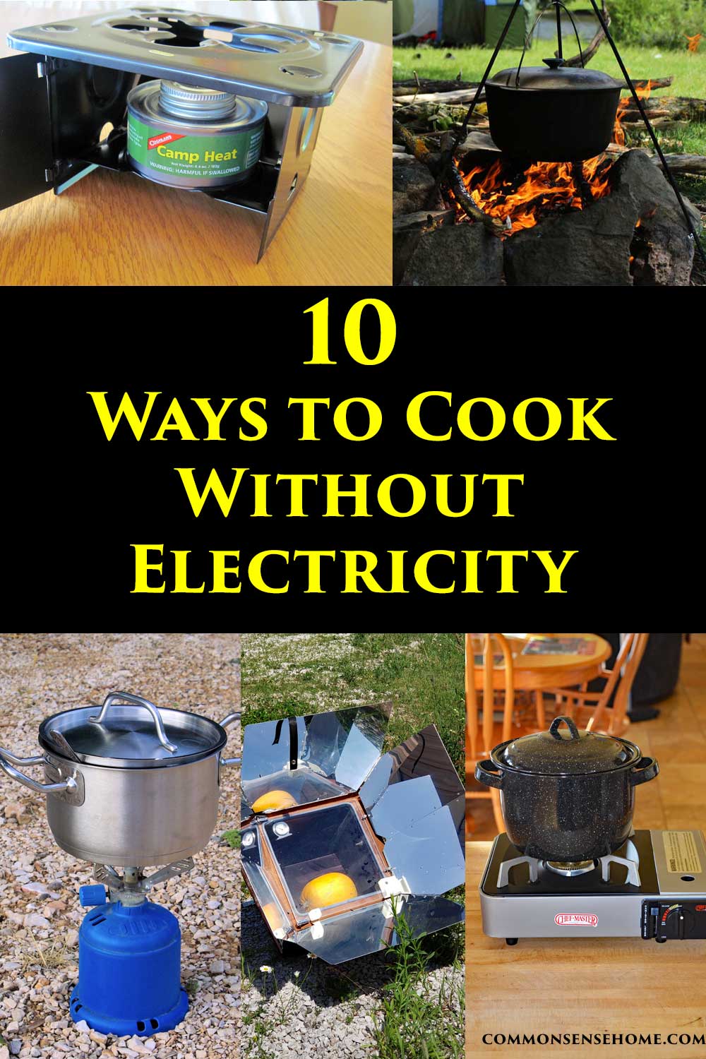 Emergency Cooking - How to Cook Without Electricity