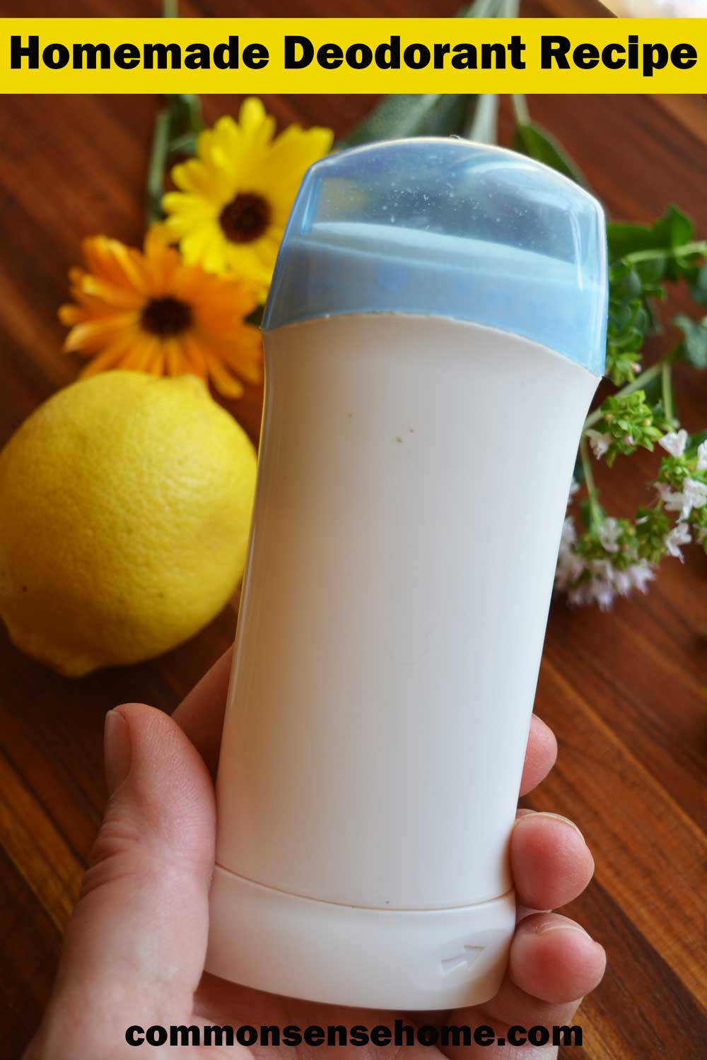 Easy Homemade Deodorant & The Best Natural Deodorants